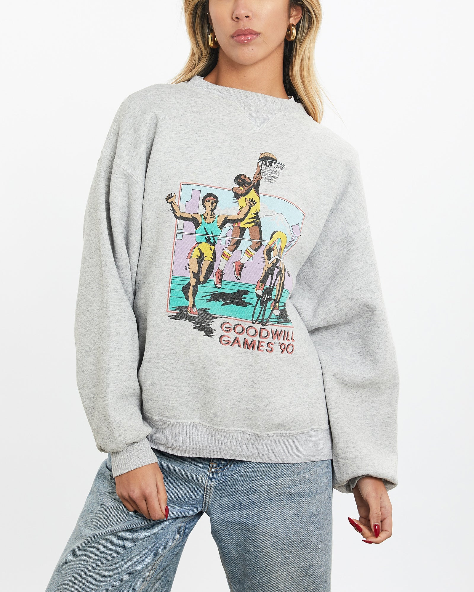 1990 Goodwill Games Sweatshirt XS – The Real Deal