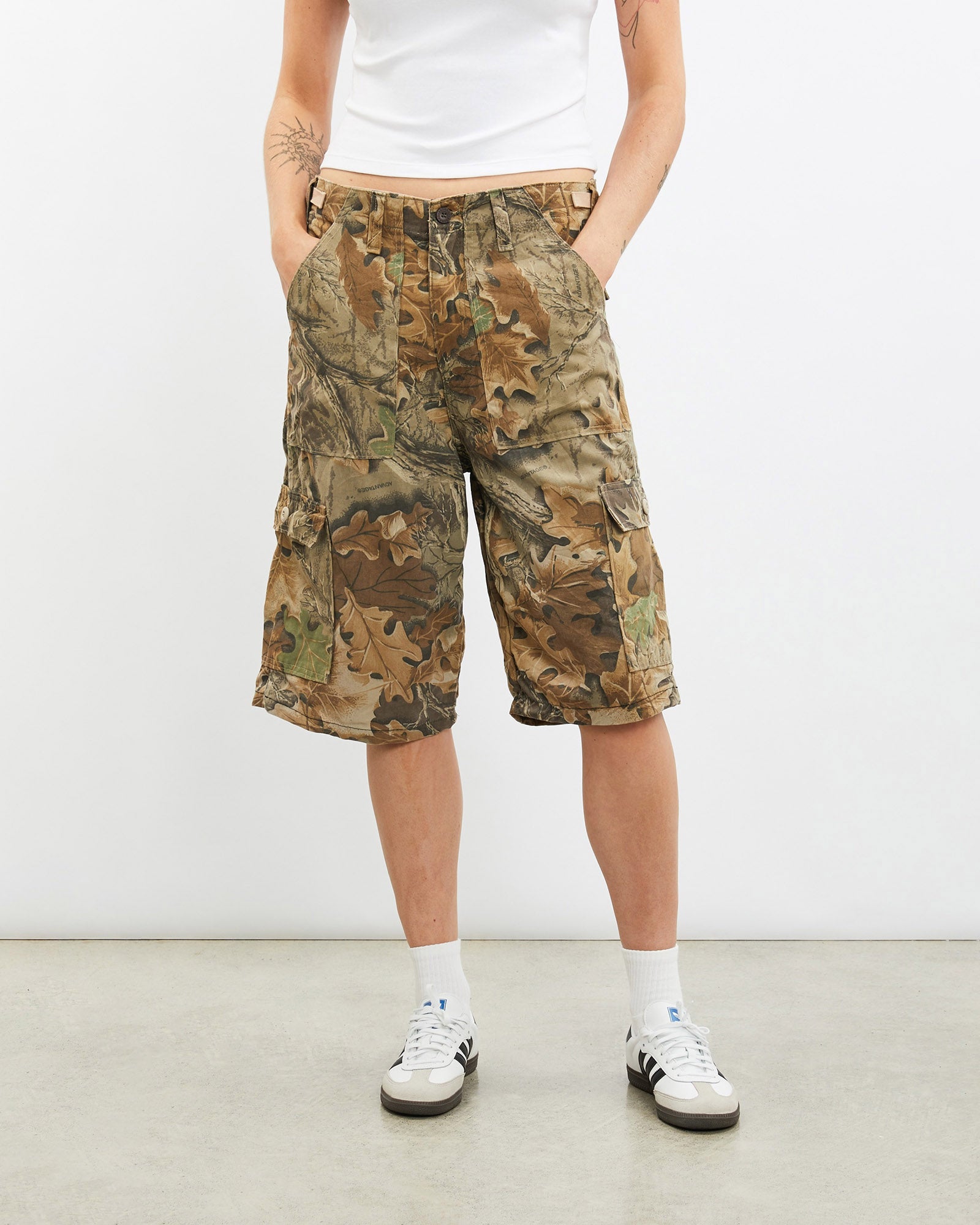Vintage Realtree Camo Cargo Shorts 31" - The Real Deal