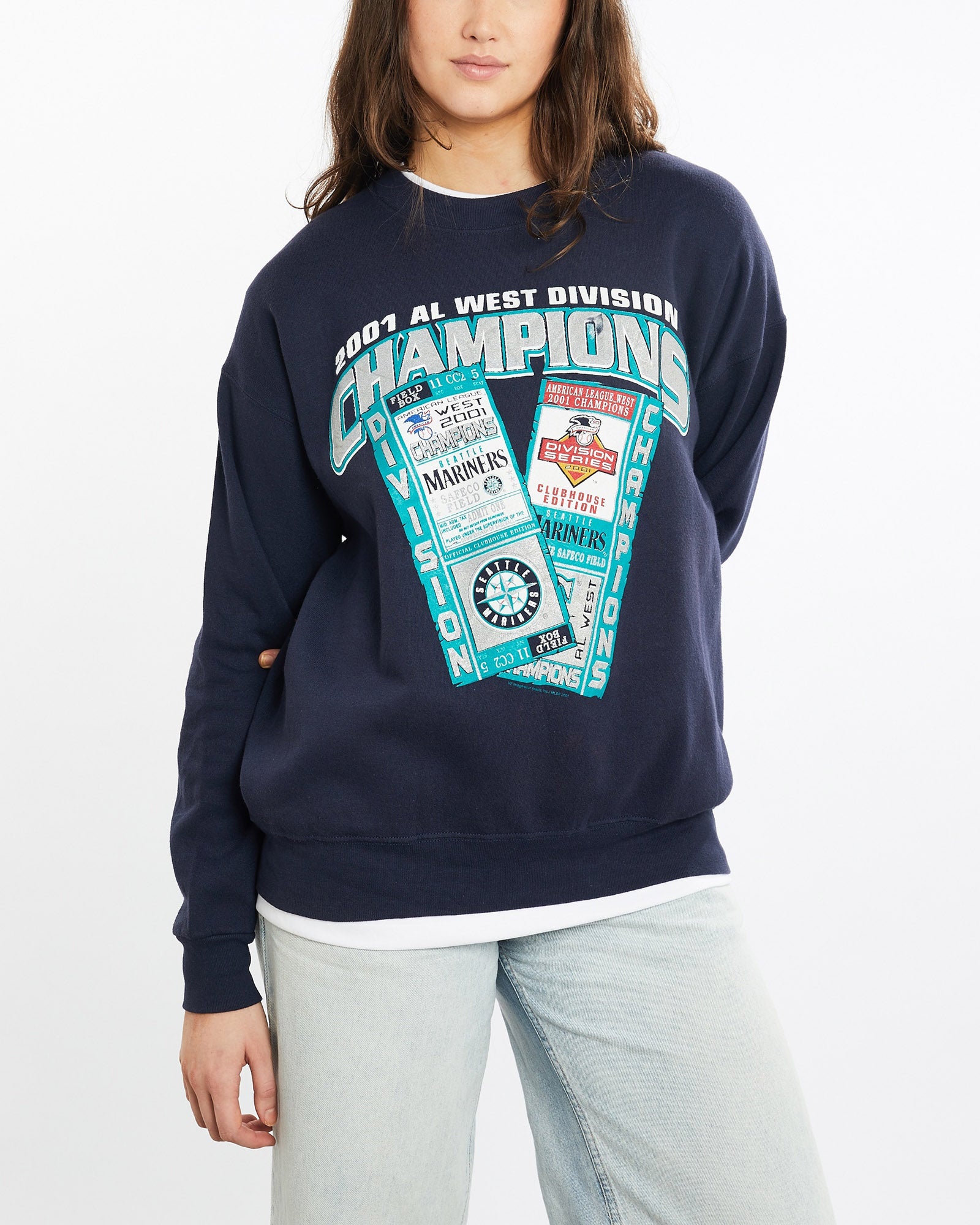 Vintage MLB Seattle Mariners Sweatshirt M - The Real Deal