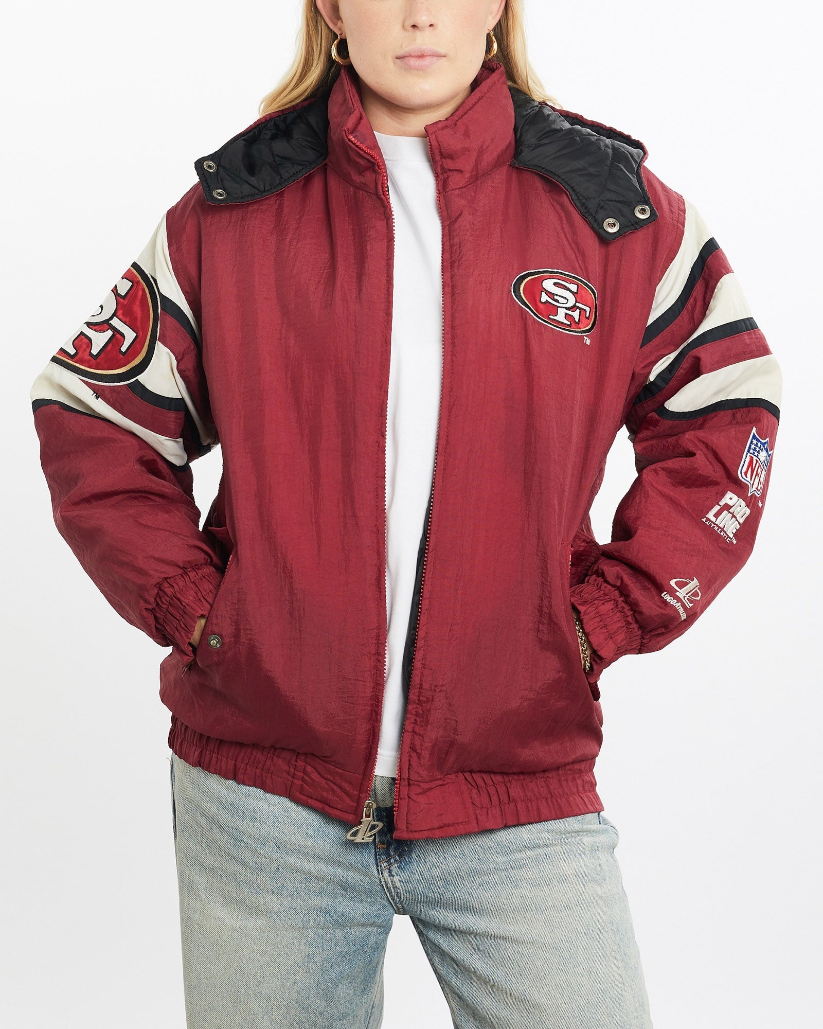 Vintage 90s Pro Line NFL San Francisco 49ers Jacket S - The Real Deal