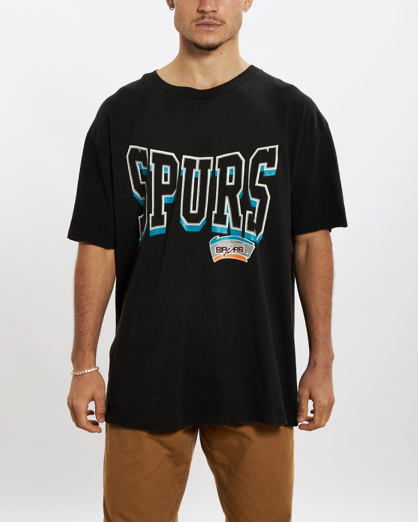Vintage 90s San Antonio Spurs Tee L – The Real Deal
