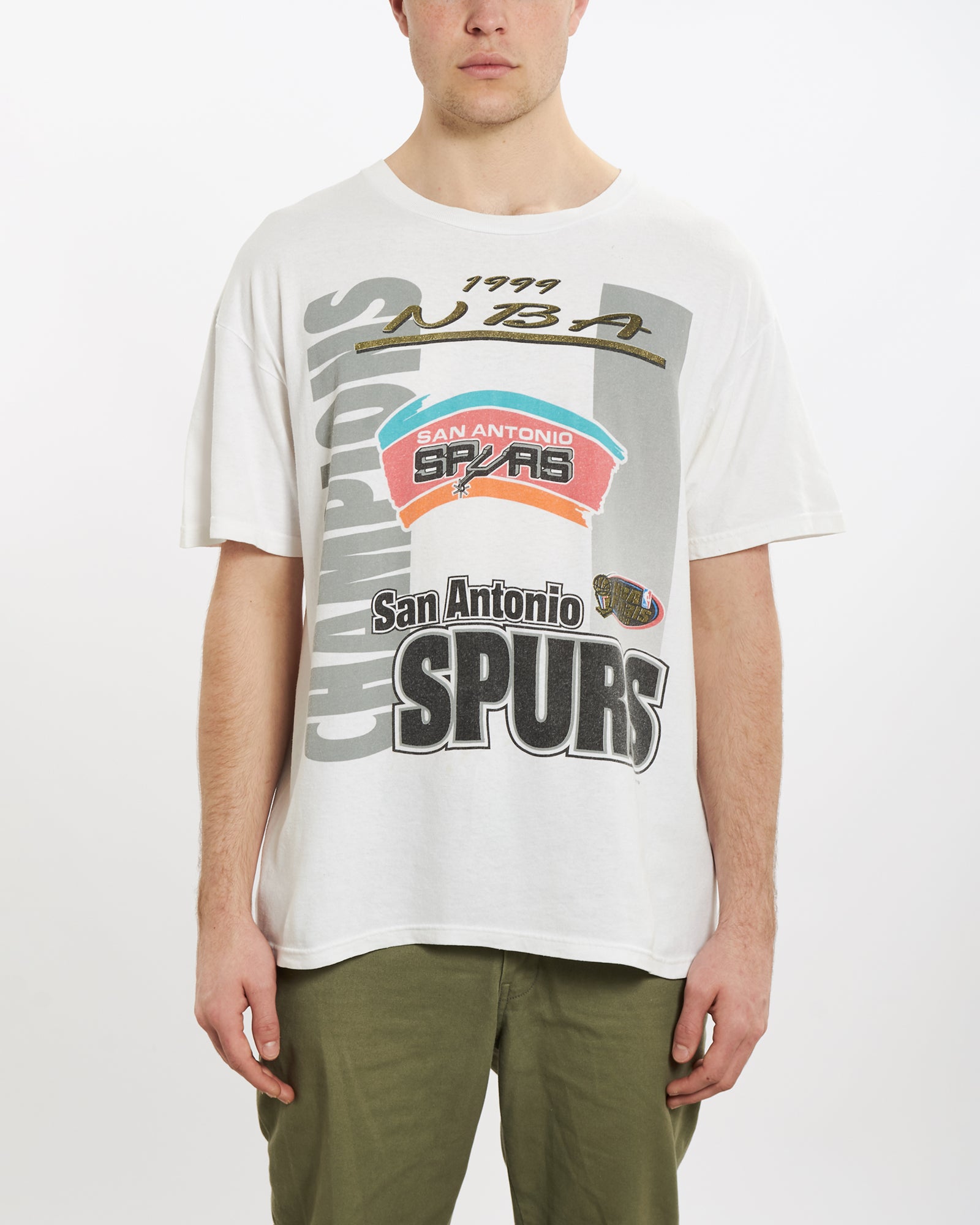 1999 San Antonio Spurs Tee L – The Real Deal