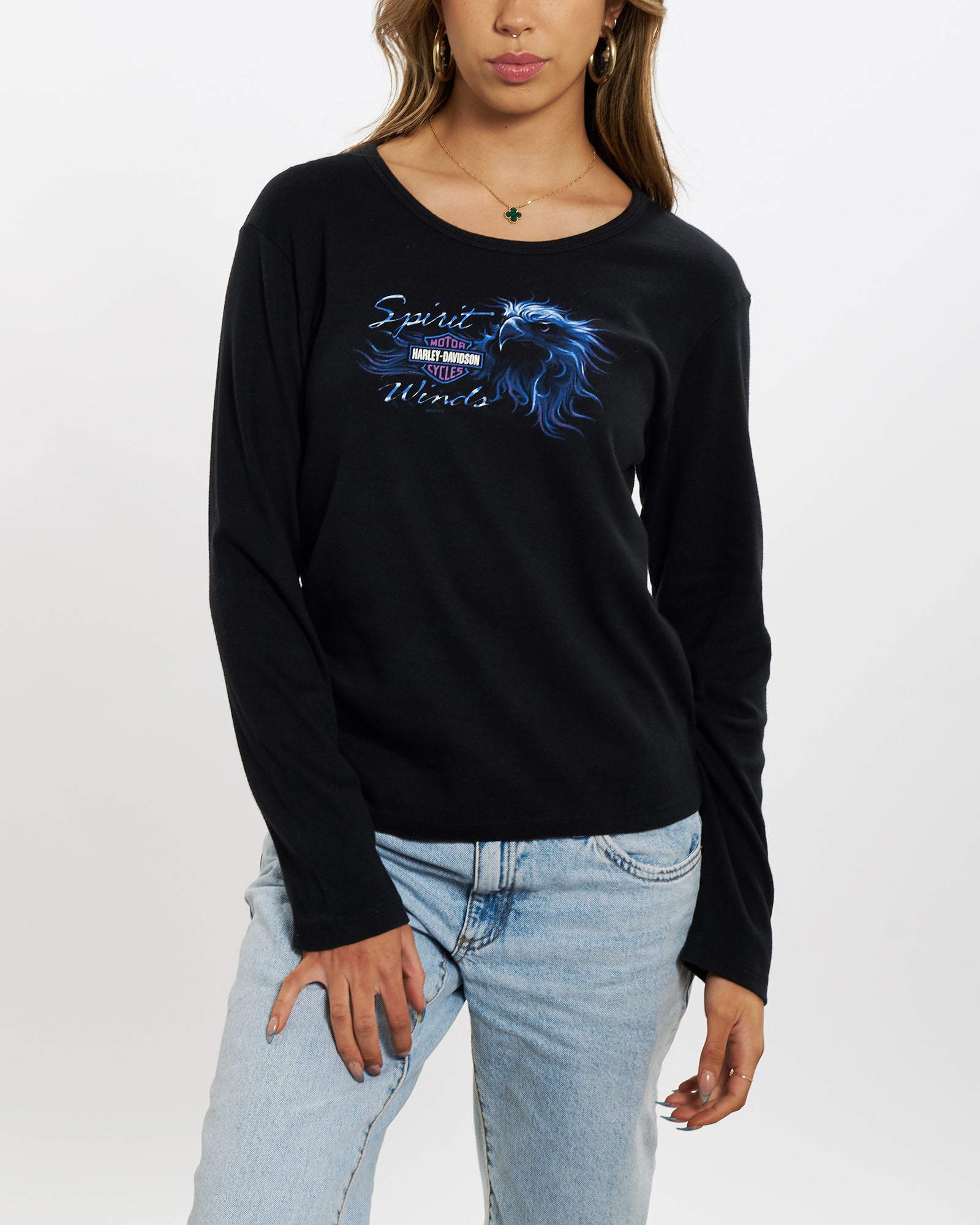 Vintage Harley Davidson Long Sleeve Tee XXS – The Real Deal