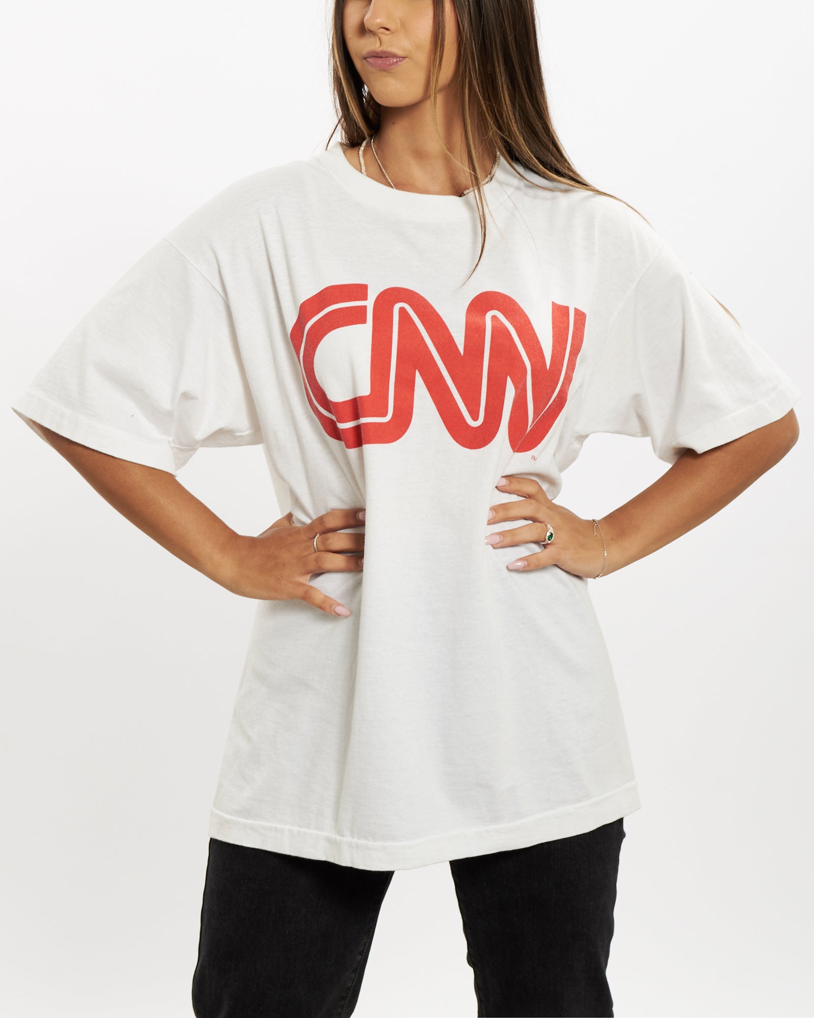 90s CNN Tee S – The Real Deal