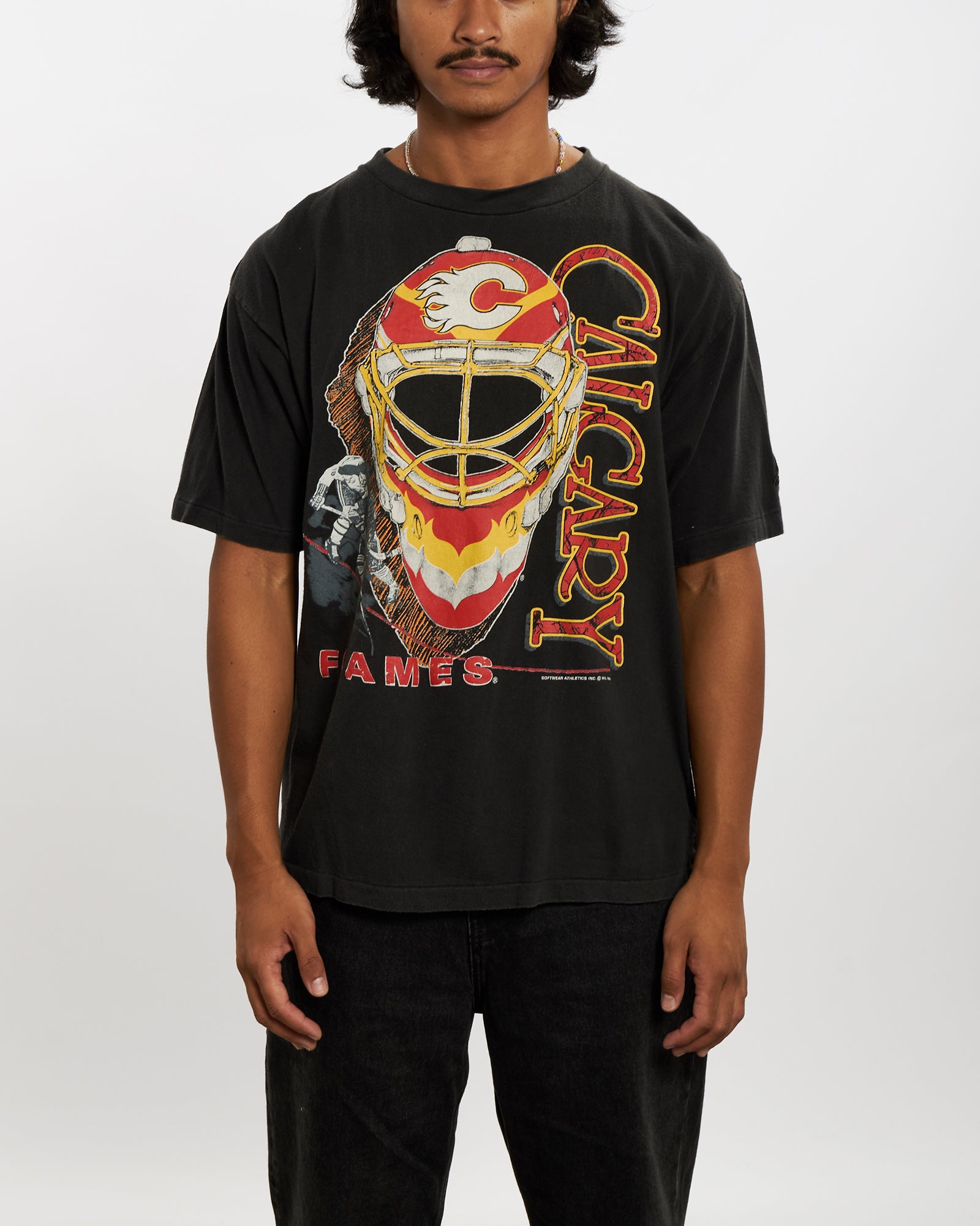 Vintage 1995 NHL Calgary Flames Tee L – The Real Deal