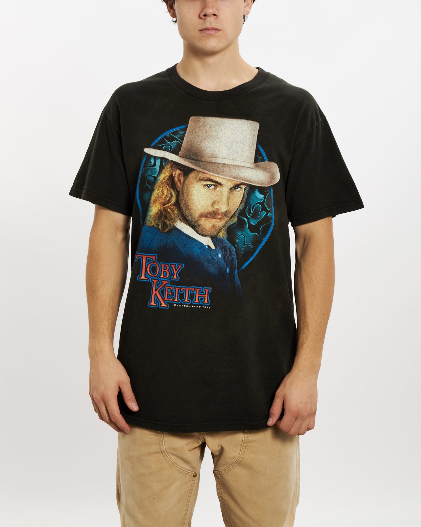 1996 Toby Keith Tee L – The Real Deal
