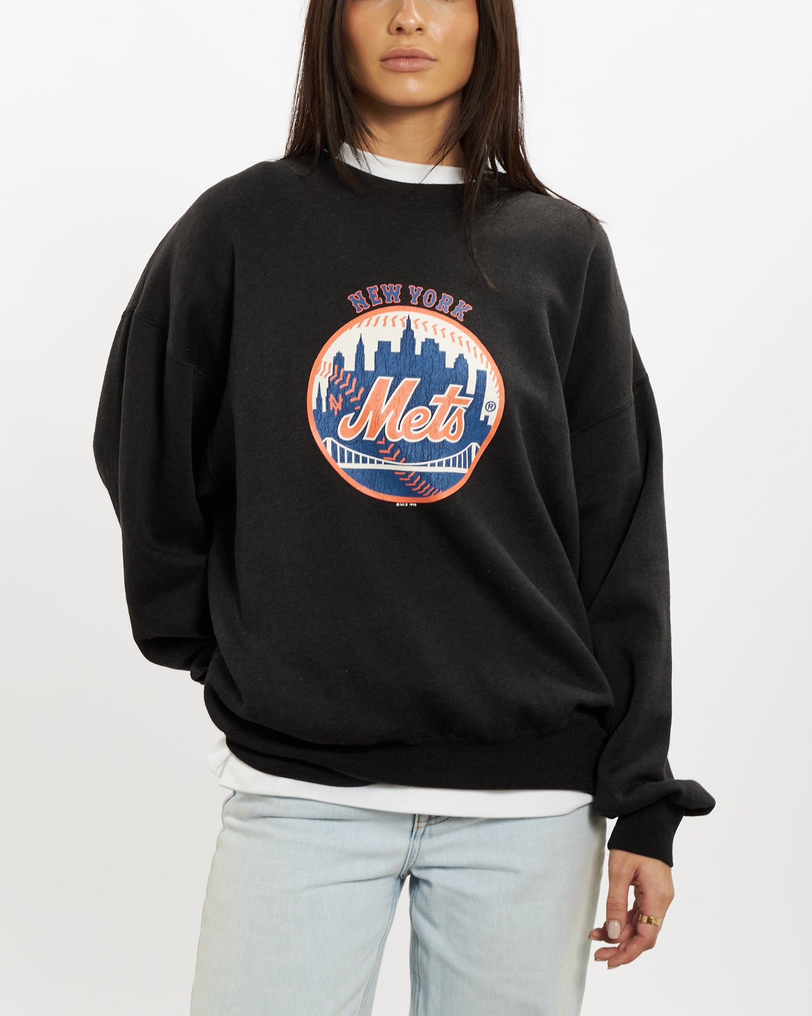 1998 MLB New York Mets Sweatshirt S – The Real Deal