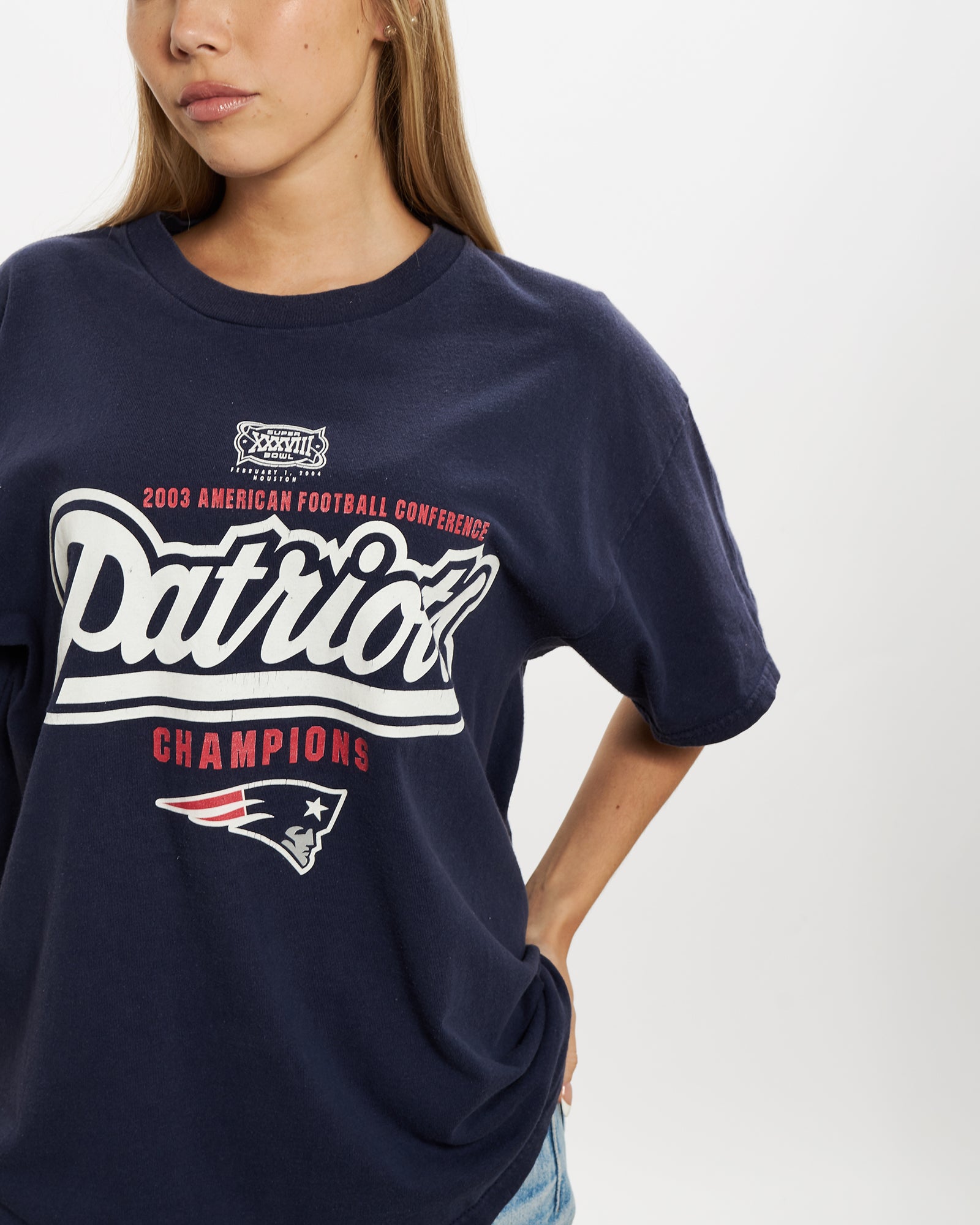 Vintage NFL New England Patriots Tee M – The Real Deal