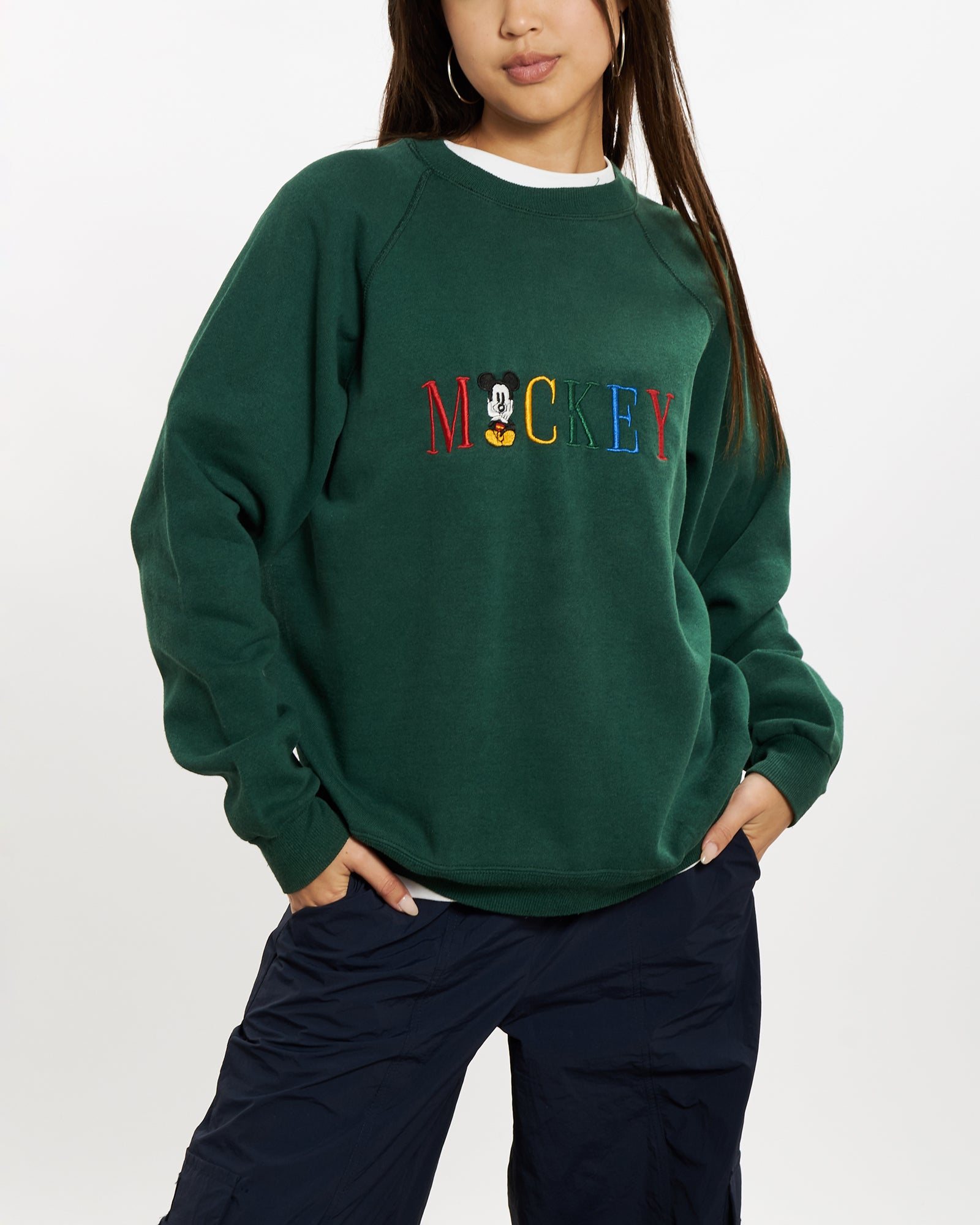 Vintage 90s Disney Mickey Mouse Sweatshirt S