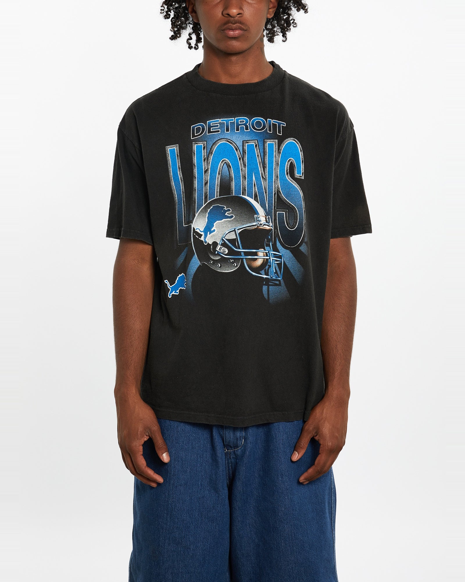 Vintage 90s NFL Detroit Lions Tee L
