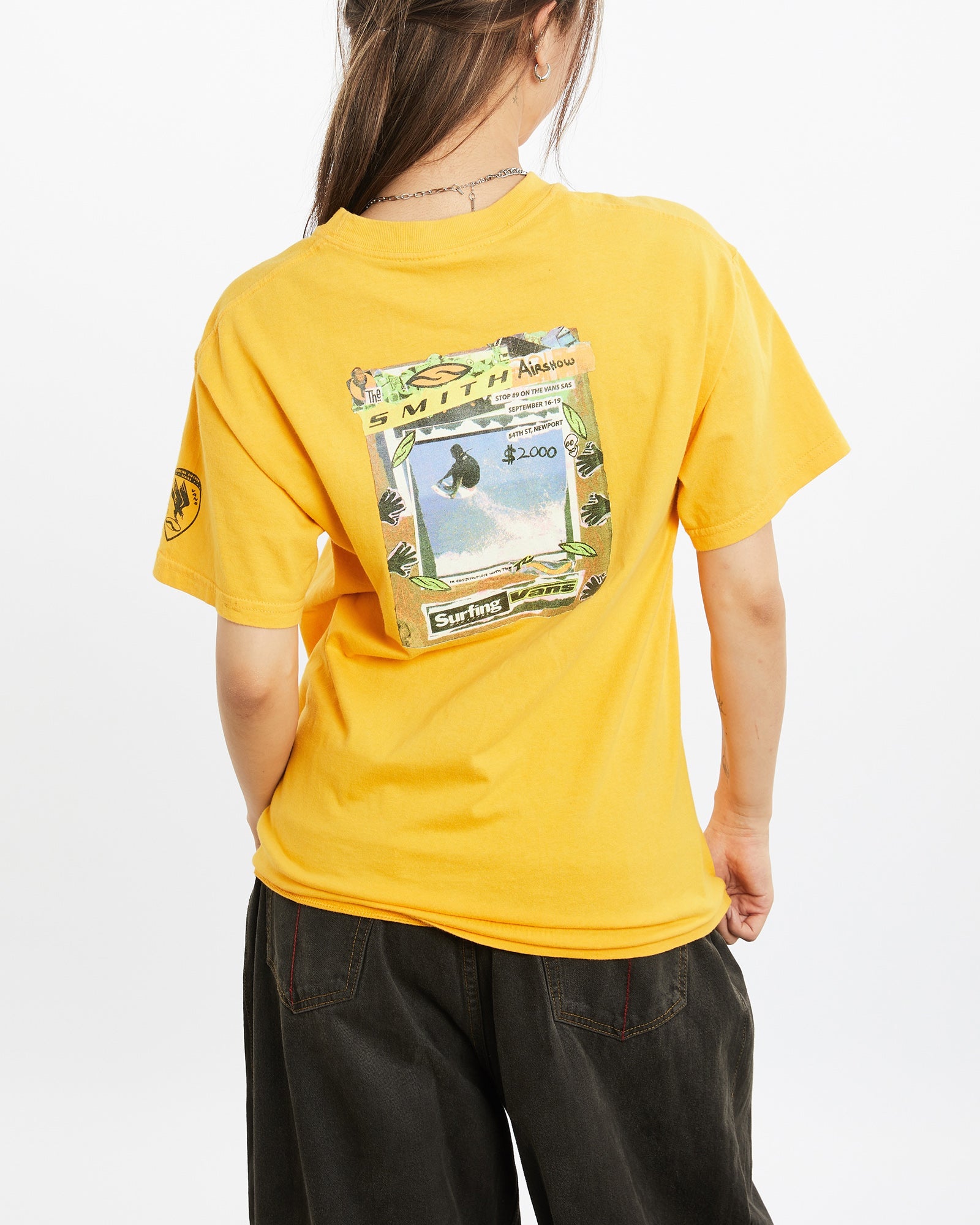 Vintage 90s Surfing Magazine 'Airshow' Tee S